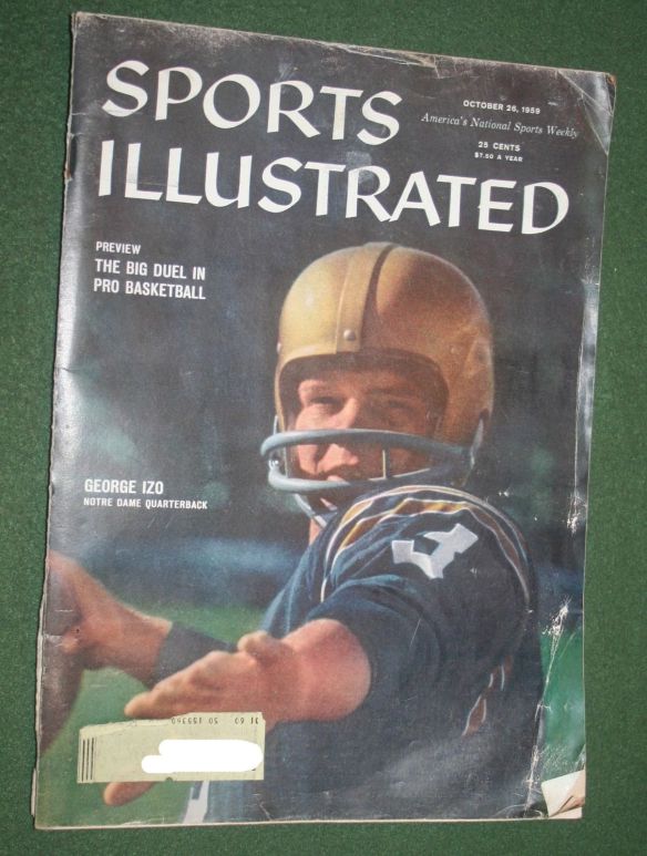 Big Red Flashback 1960: Cards Draft George Izo Number One | THE BIG RED ...