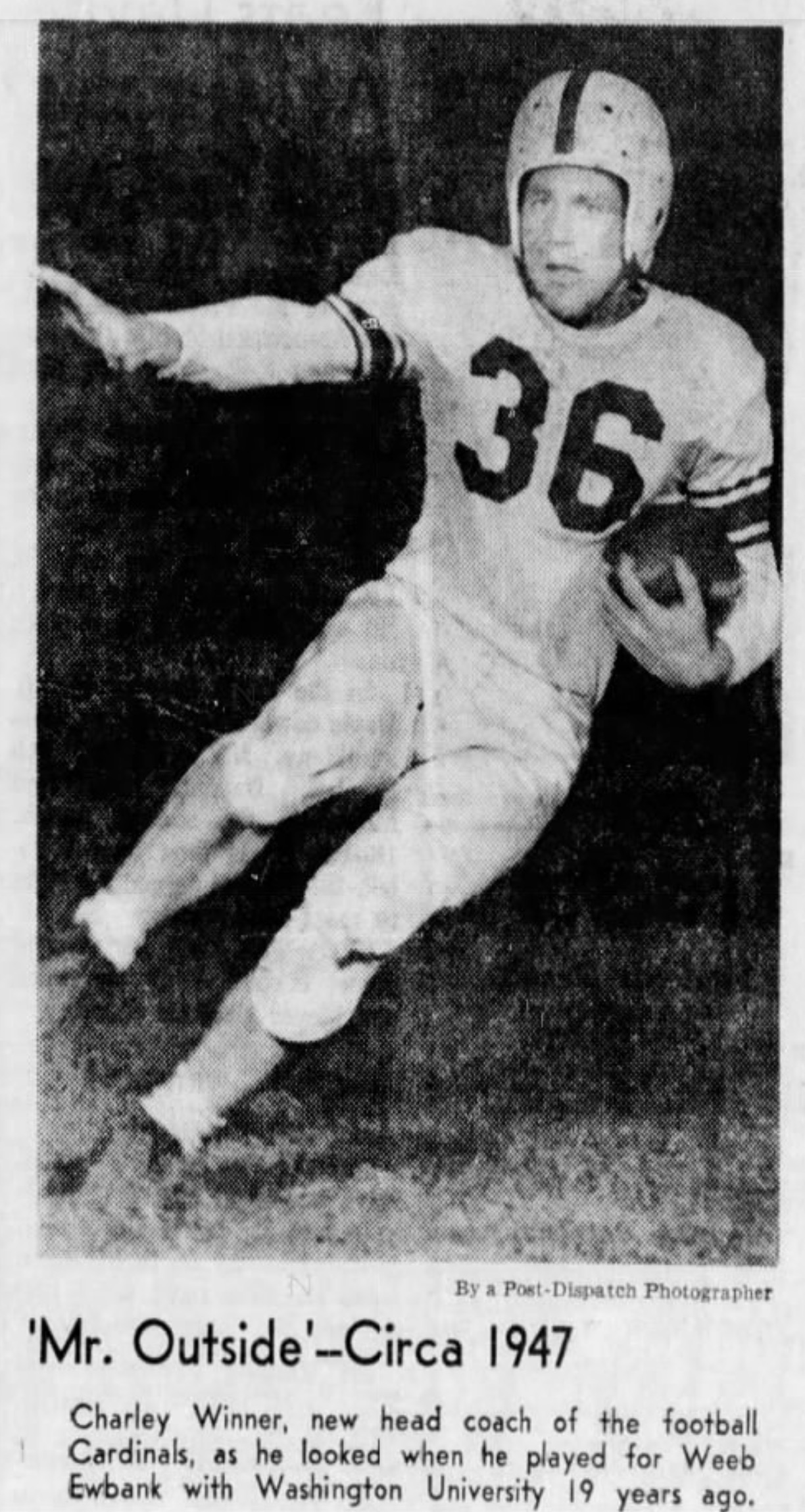 Former Cardinals Head Coach Charley Winner, dead at 99 | THE BIG RED ZONE